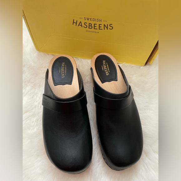 Swedish Hasbeens | Shoes | New Swedish Hasbeens Clogs | Poshmark
